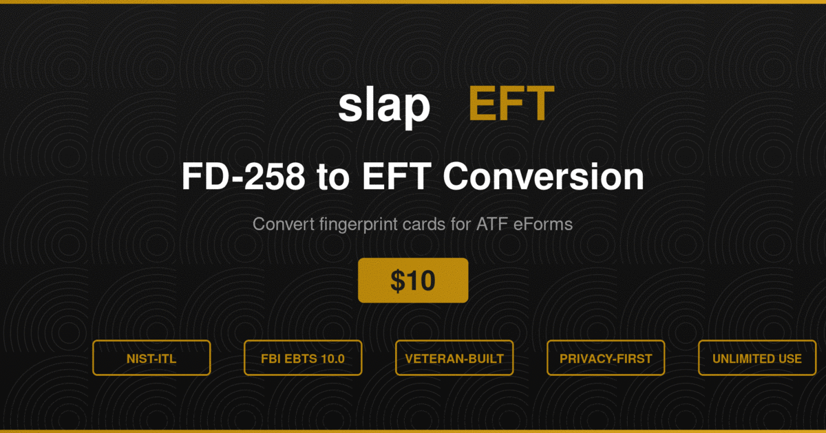 Where to Get Fingerprinted for ATF eForms | NFA Fingerprint Locations ...